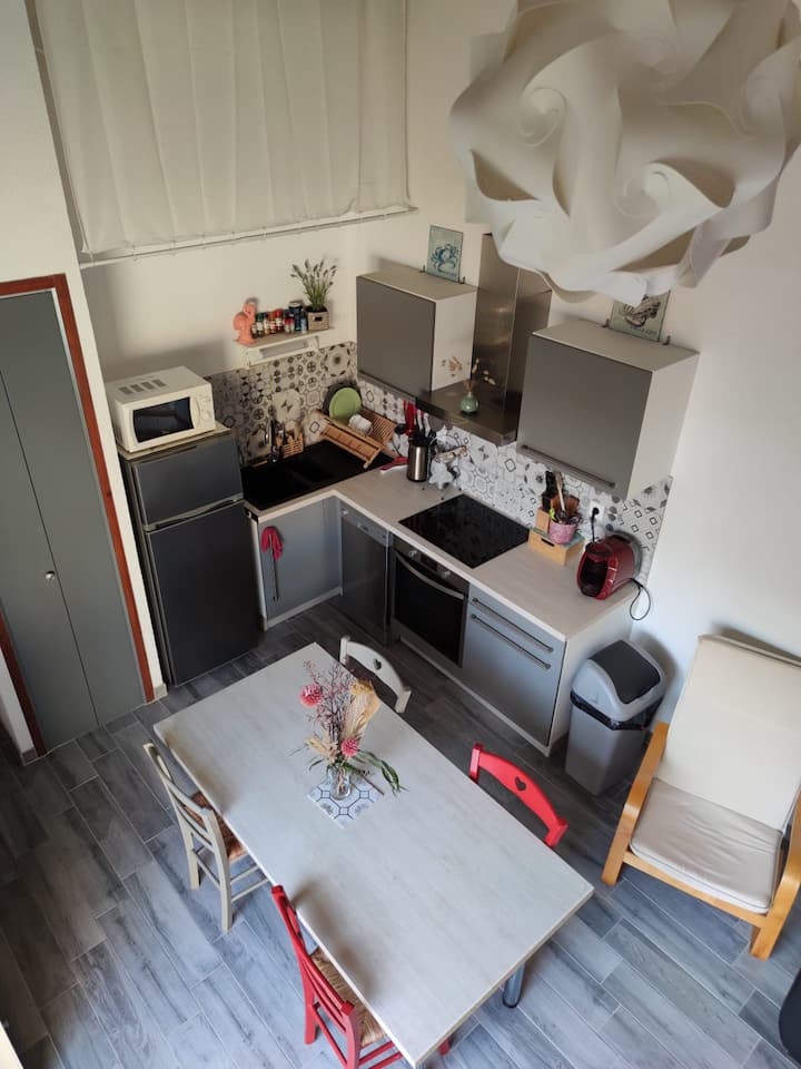 Appartement Biscarrosse 2étoiles  Plage Bord Mer - Landas
