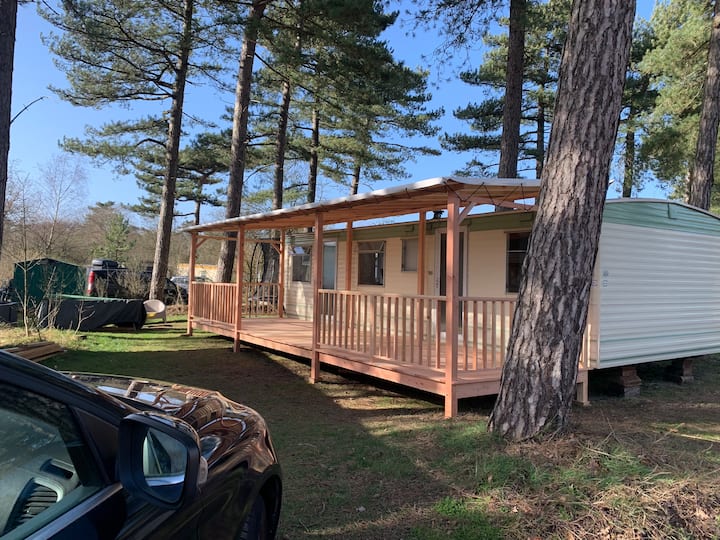 Caravan Op Camping Bakkum - Castricum