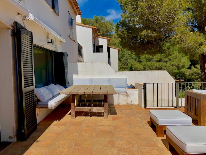 Acogedora Casa Con Vistas Al Mar En Aigua Xelida - Llafranc