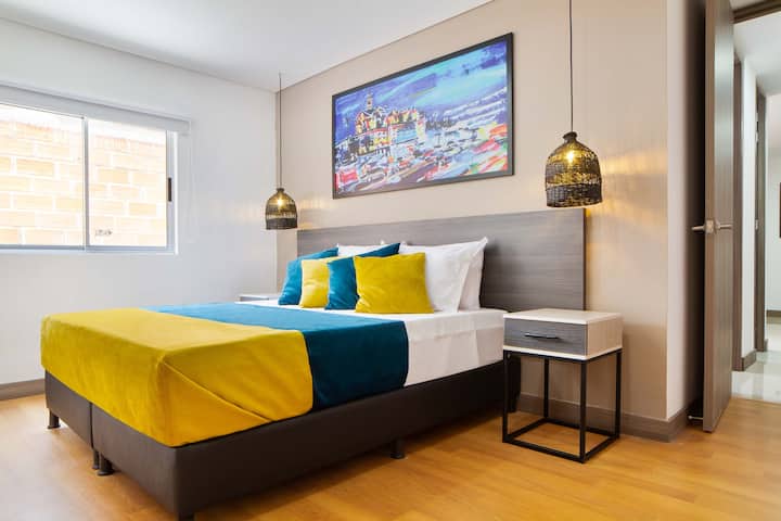 Apt 2br In Laureles Near 1st Park And Cra La 70 - Medellín