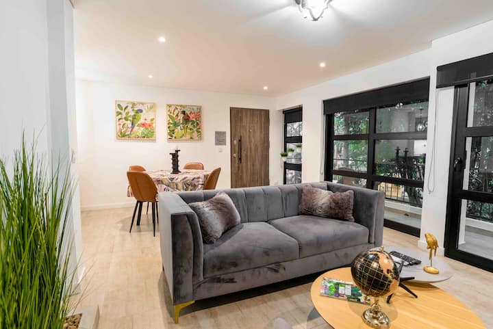 Apt 201 Calle De La Buena Mesa With A/c-hot Tub - Envigado