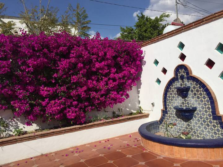 Preciosa Planta Baja En Tequisquiapan Hasta 4 Pers - Tequisquiapan