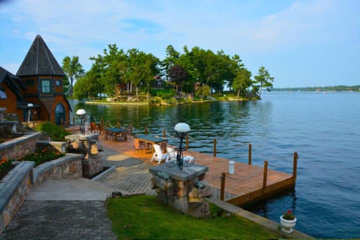 St. Elmo Island In The Beautiful 1000 Islands - Alexandria Bay, NY