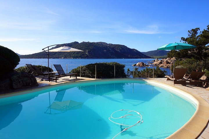 Villa 116 Cala D'oro Piscine Pieds Dans L'eau - Santa Giulia