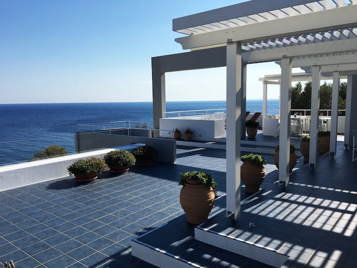 " Blue Terrace" A Modern, Luxury, Villa With Pool - Plakias