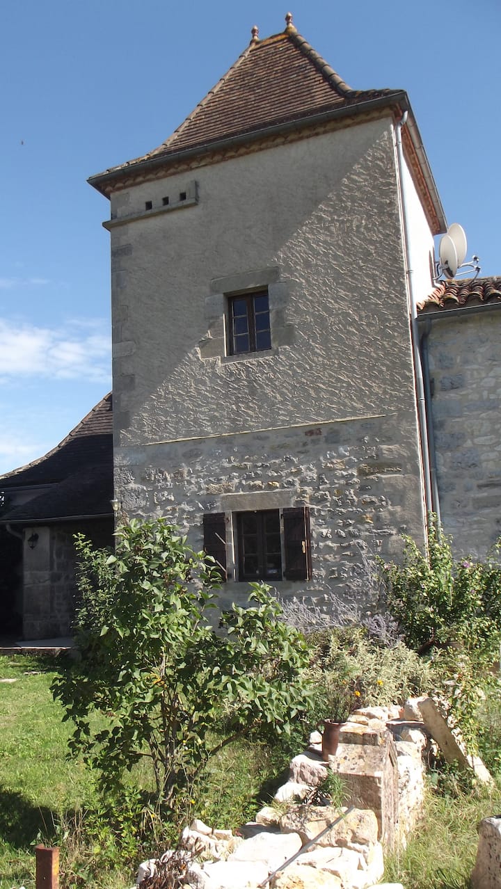 Appartement Joliment Aménagé Dans Un Pigeonnier - Cajarc