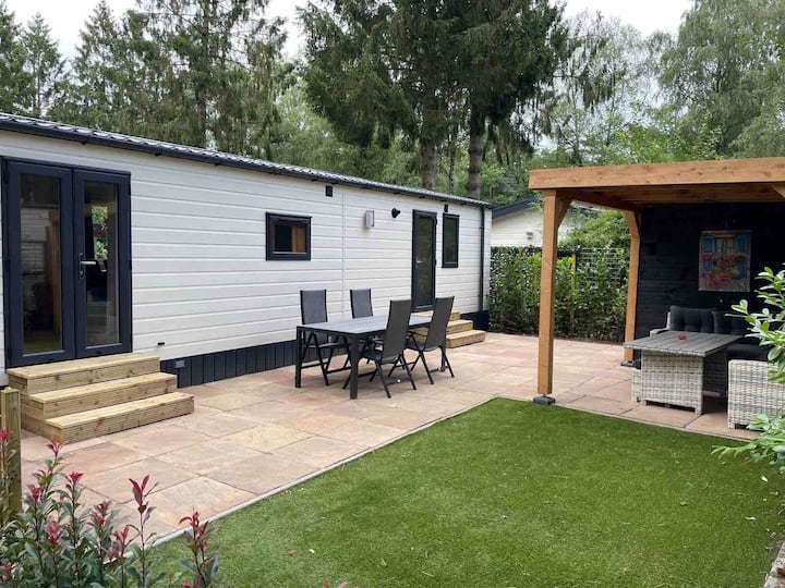 Prachtig Nieuw Chalet Kolkje Op De Veluwe - Pays-Bas