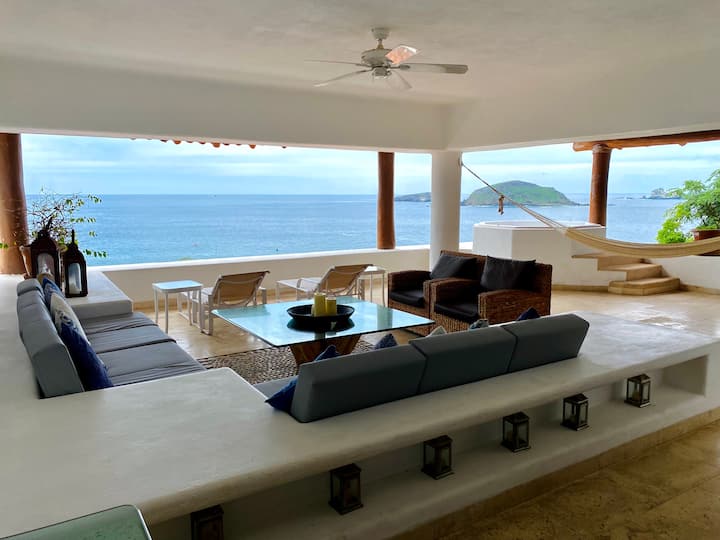 Excelente Vista Al Mar Con Jacuzzi Privado! - Zihuatanejo