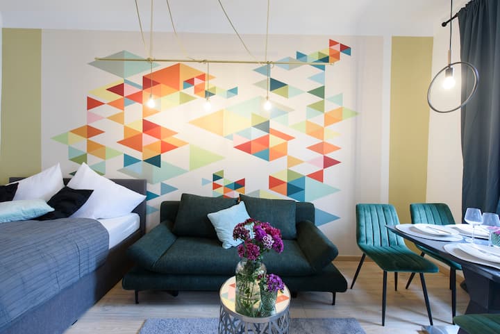 Lovely Jazzy "Danube" Studio - Bécs