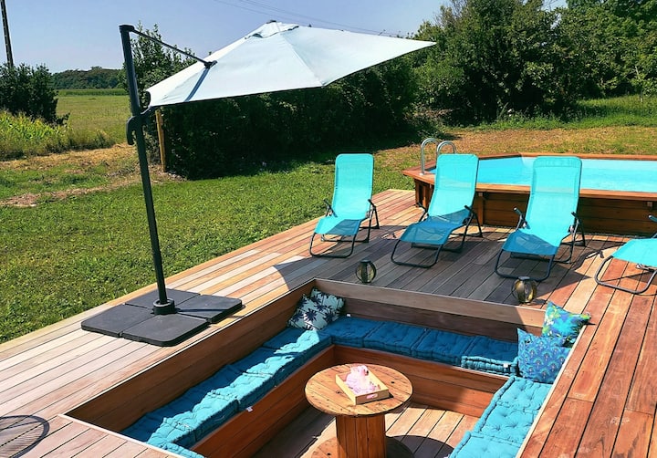 Maison Avec Piscine, Calme & Confort, Proche Océan - Marennes