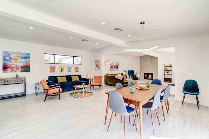 Vibrant Mid-century Jewel In Central Palm Springs - Palm Springs