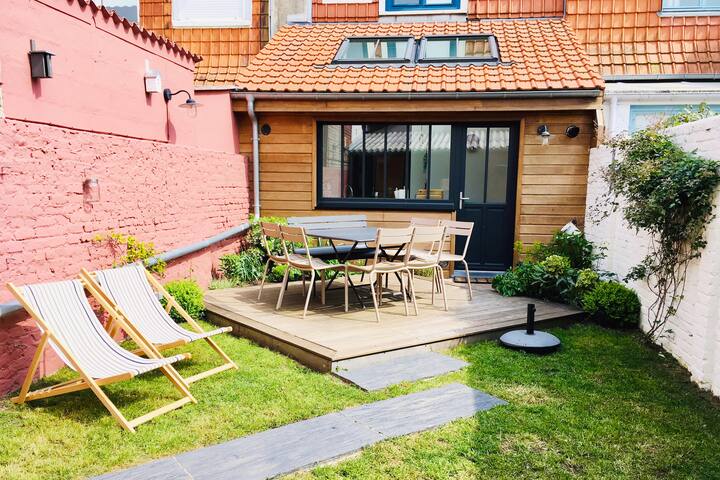 Villa Cosy Le Touquet Jardin Calme Plage 7 Pers - Le Touquet-Paris-Plage