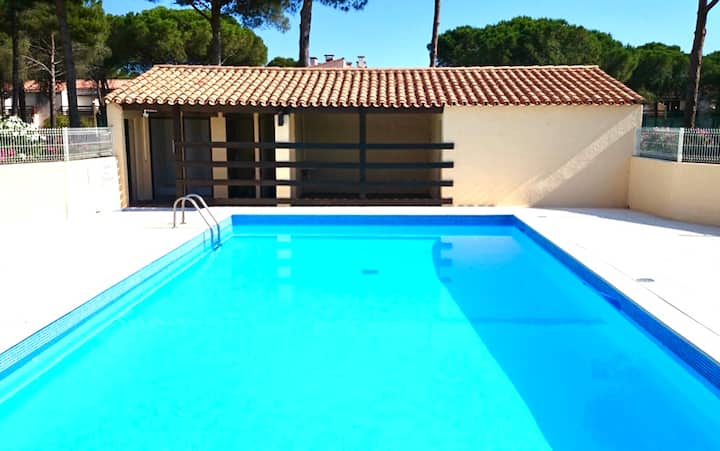 Appart 4 Personnes Clim Piscine Parking Plage - Agde