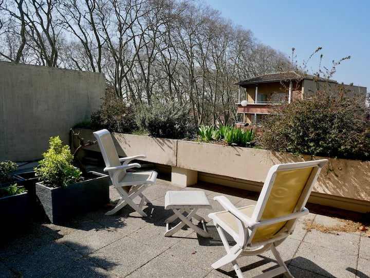 Les Terrasses De Brienne Au Coeur De La Ville Rose - 툴루즈