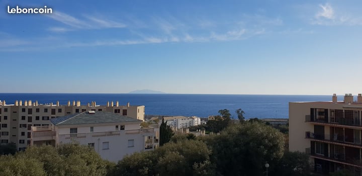 T4 Bastia, Vue Mer, Proche Plage Et Centre-ville. - Korsyka