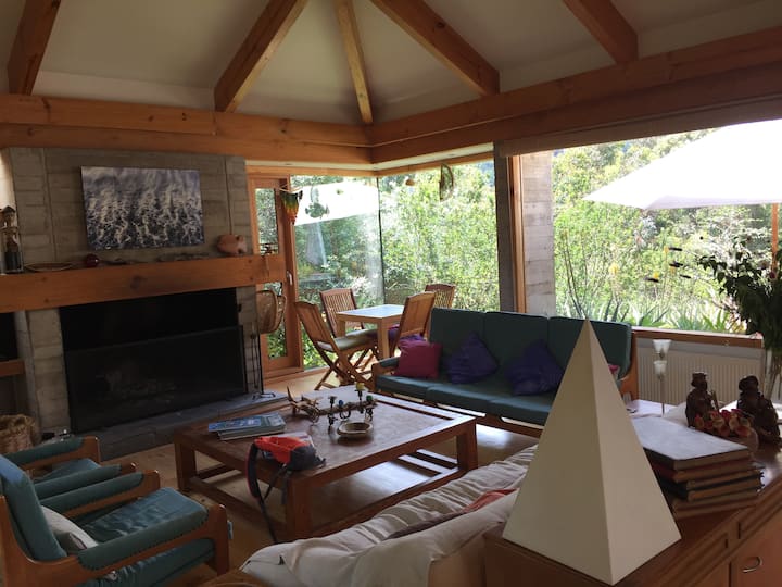 Villa En Bois Avec Un Magnifique Jardin De 1500m2 - Papudo