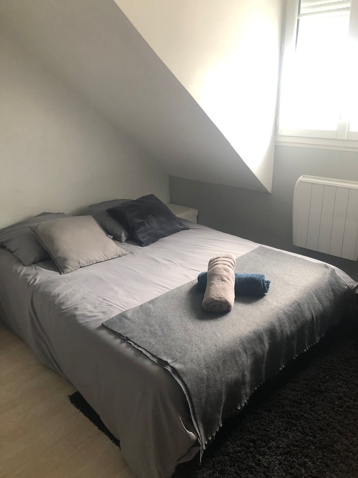 Calme & Nature - 1 à 2 Personnes ; Chambre 2 - Savigny-le-Temple