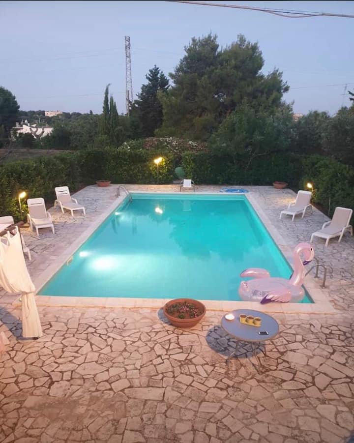 Villa Adelaide. Camera Indipendente In Villa C - Ceglie Messapica
