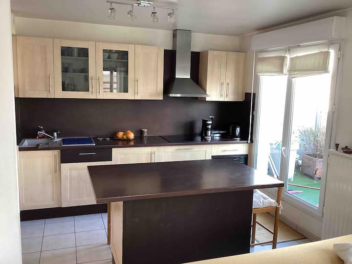 Duplex Familial (100m2) Au Sud De Paris (5km) - Ibis Orly Chevilly Tram 7