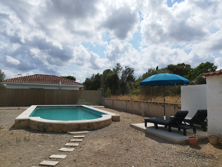 Agradable Chalet Con Piscina, Paellero Y Barbacoa - Benisanó