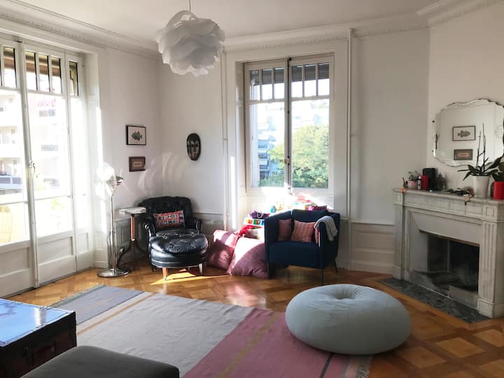 Charming Large Apartment In Central Geneva - Canton de Genève