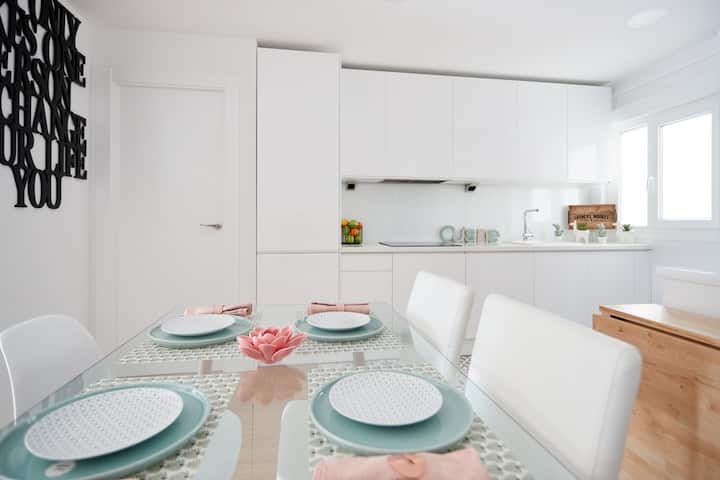 5 * 3 Rooms, 6 People. Luxury. - Pamplona