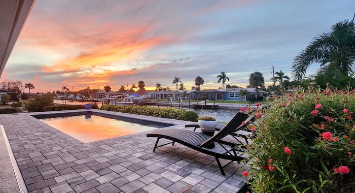 Waterfront Bliss- Luxury Pool Home- Gulf Waterway - Punta Gorda, FL