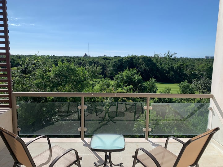 Cómodo Duplex Con Hidromasaje Y Vista Al Golf ⛳️☀️ - Akumal