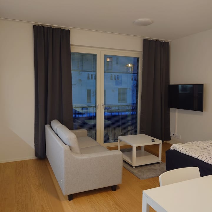 Uusi Ilmastoitu Studio Keskustassa - Turku