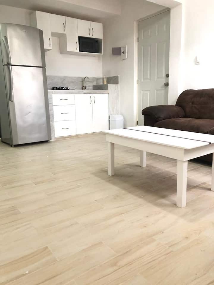 Bonito Departamento Amueblado  En Zona Centrica - Cancún