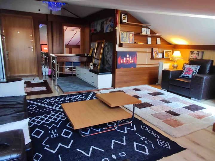 ÖZel Dizayn Edilmiş Keyifli Bir çAtı Katı Dairesi - Ataşehir