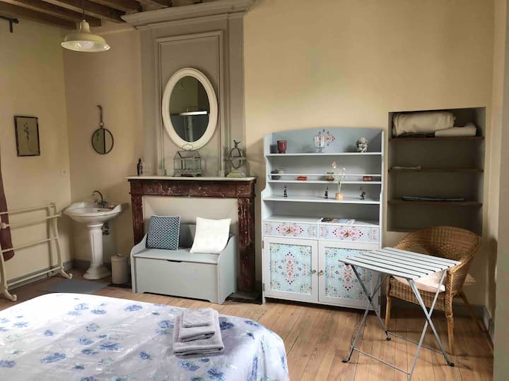 Chambre Sérénité Maison Du Grand Saule Normandie - Falaise