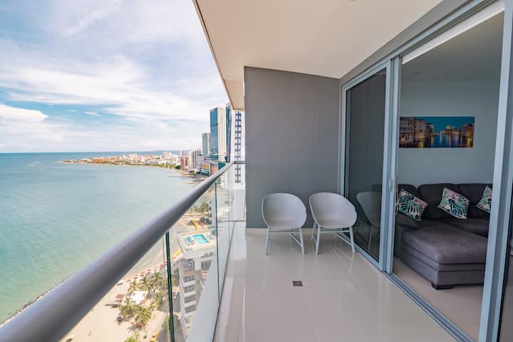 Spectacular 21st Floor 2 Bedroom Condo! - Cartagena, Colombia