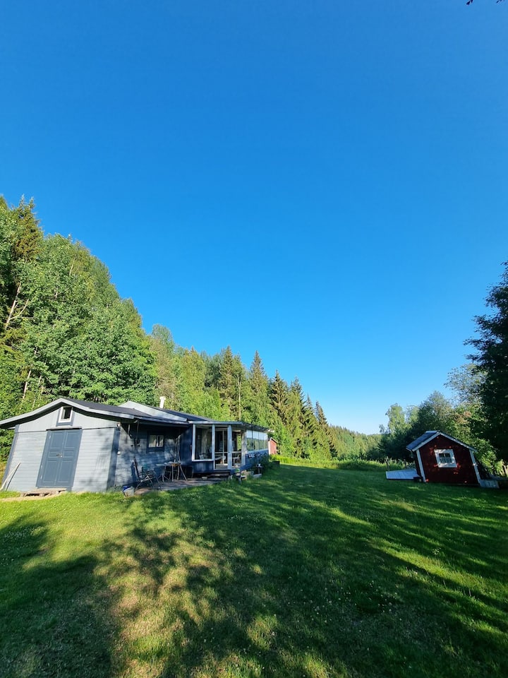 Blå Stugan Vid Kvarnforsens Lodge - Nordmaling