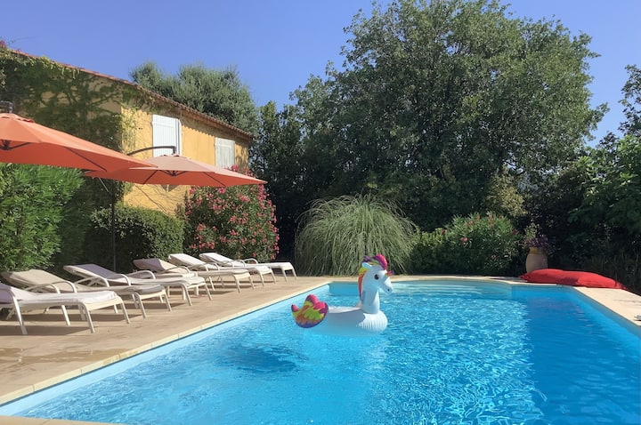 Grimaud Bord De Mer Villa 8 Pers, Piscine Chauffée - Grimaud