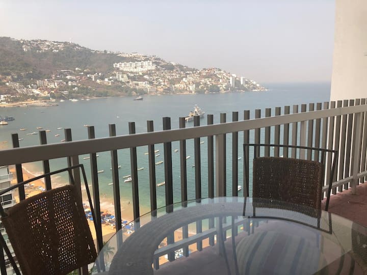 Lindo Departamento Con Balcón A La Playa - Acapulco