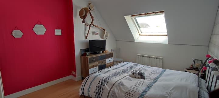 Queen Size Parentale, Entre 2 Abers, Proche Gr 34 - Brignogan-Plage