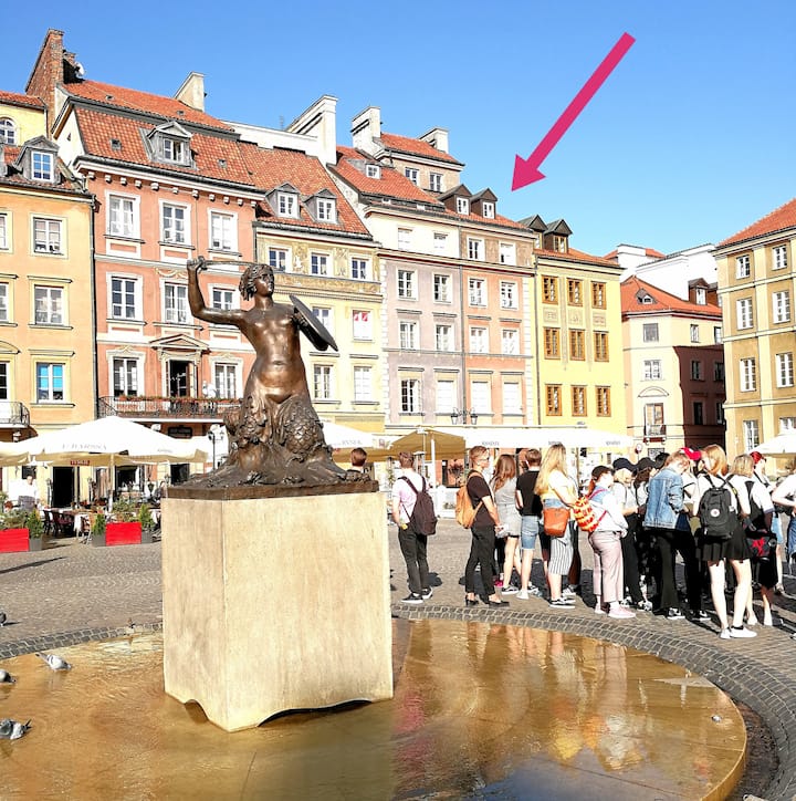 Contactless Old Town Market Apartment - Varsovia