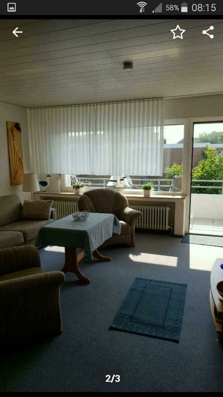 Norderney, Ferienap. Mit Balkon, Schwimmbad, Sauna - Norderney