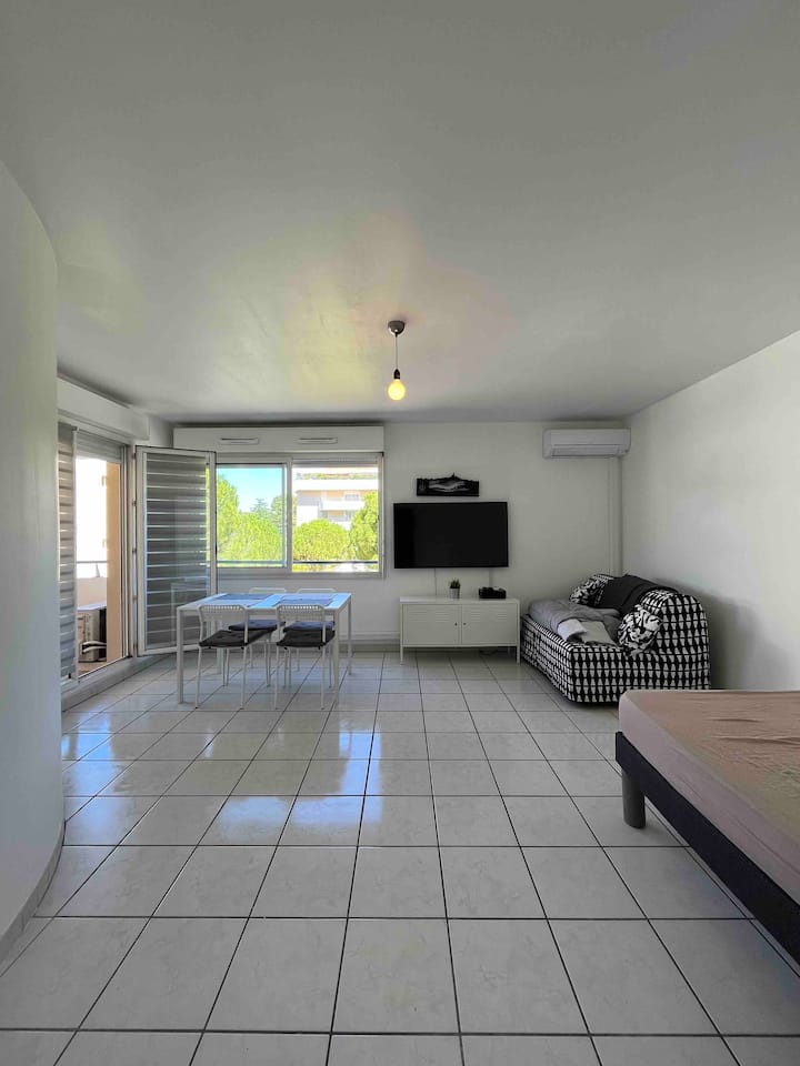 Studio Lumineux, Résidence Calme Proche Des Plages - Marseille