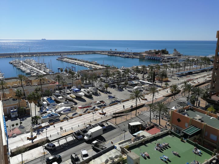 Estudio Frente Al Mar Con Piscina - Fuengirola