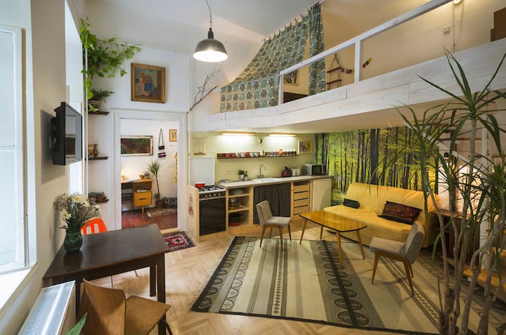 Our Boho Shelter@garden & Airco & Homeoffice - Budapeste