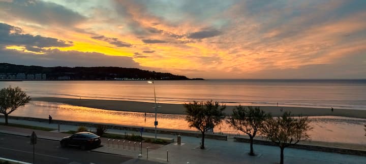Hendaye - Plage. Lägenhet Mot Havet För 4 Personer. F2. Wifi. Tvättmaskin - Hendaye