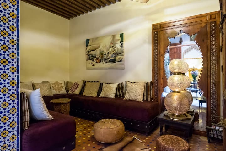 Tradition Dans Un Riad Du 17 Ième Médina De Rabat - Rabat