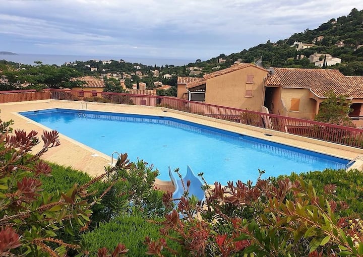 Le Nid Des Anges - Appart Terrasse Jardin Piscine - Cavalaire-sur-Mer