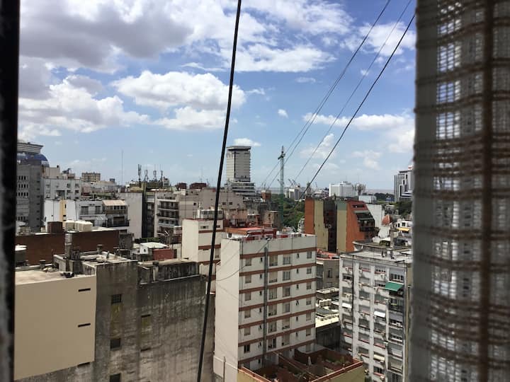 Dos Ambientes En Barrio Norte/luz Y Vista Piso 14 - Buenos Aires