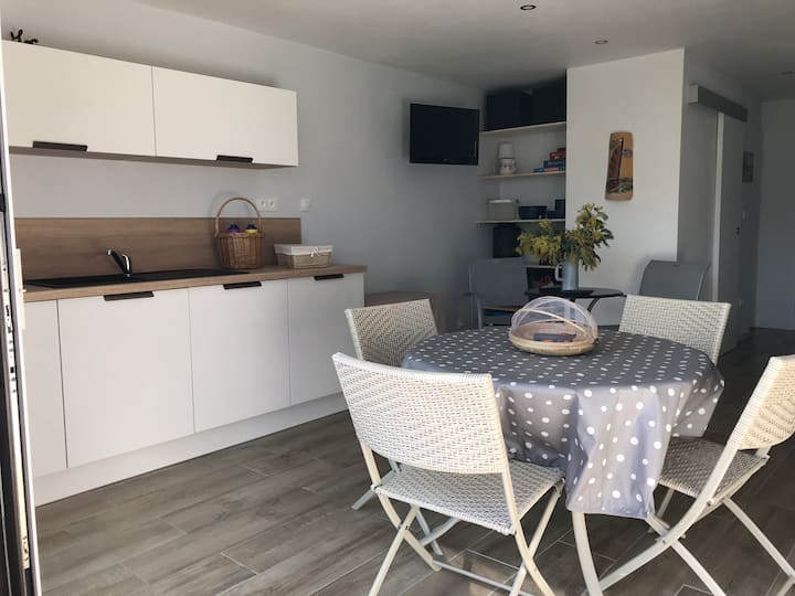 Appartement En Rdc, Au Calme, à 200 M De La Plage - Saint-Cyprien