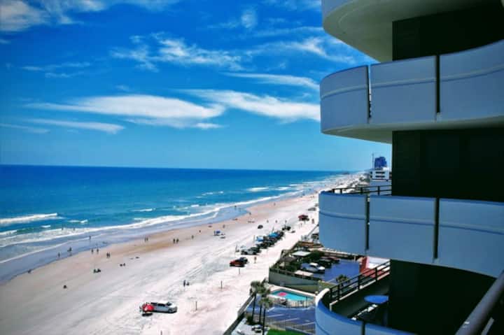 10th Story Ocean Front Condo - 3 Bedrooms, 2 Baths - Daytona Beach, FL