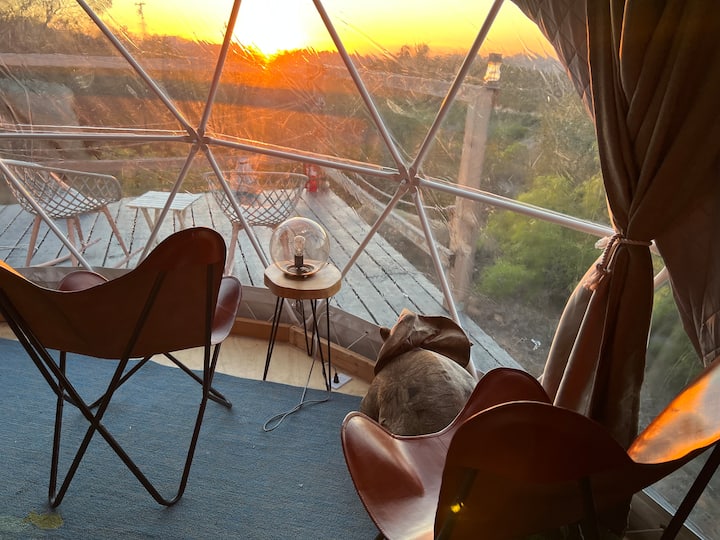 Canyon Edge Observatory Glamping Dome - Valley Center, CA