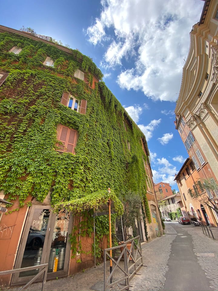 Santa Dorotea In Trastevere (The Green Building!)